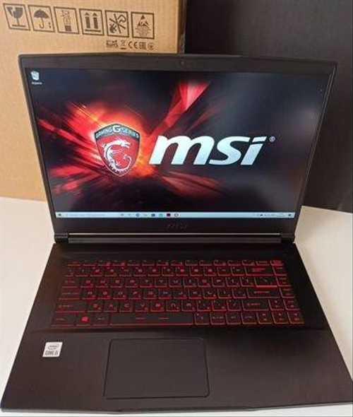 Ноутбук msi gf65 thin GeForce RTX 3060