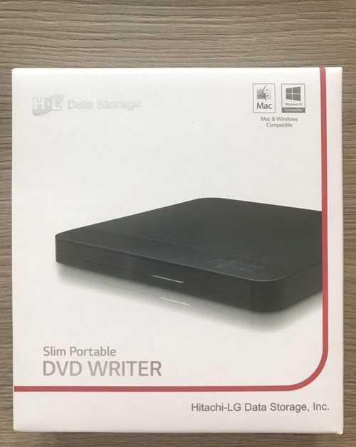 Внешний дисковод Slim Portable DVD Writer LG