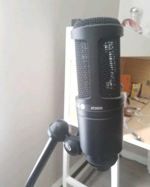 Audio technica AT2020 микрофон