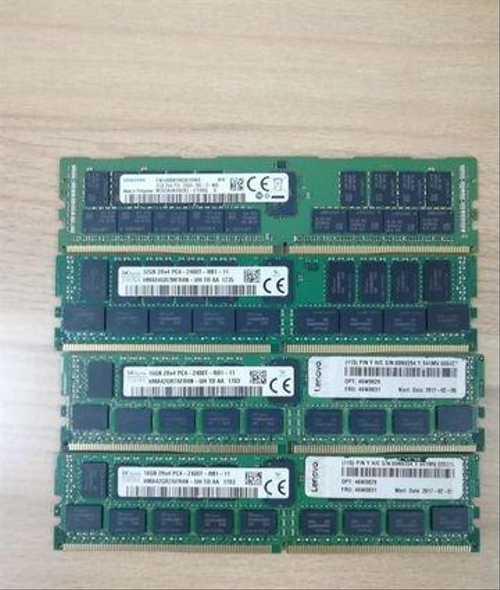 Память DDR4 16/32Гб на запчасти