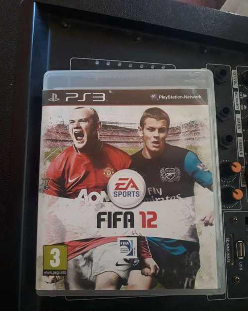 Диск на PS3 fifa 12