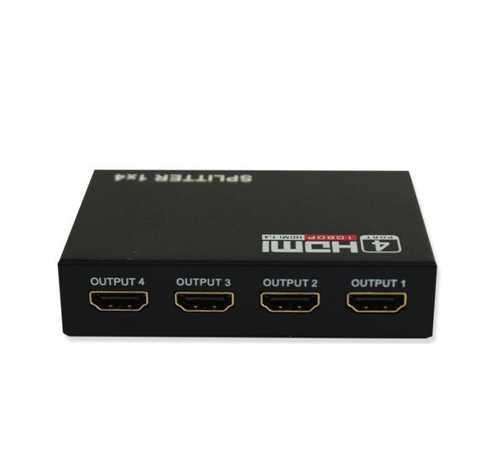 Разветвитель hdmi splitter 1x4