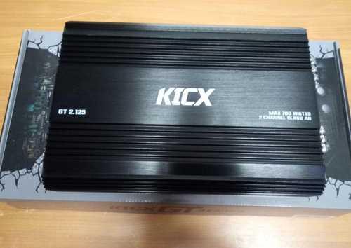 Усилитель 2-канальный kicx Tornado Sound GT 2.125