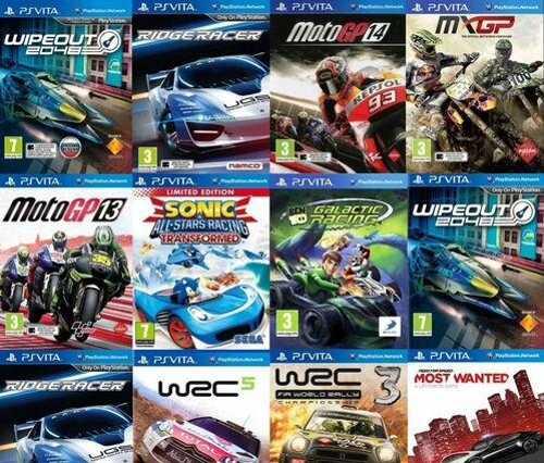 Гоночные игры на PS Vita racing на пс Вита диски П