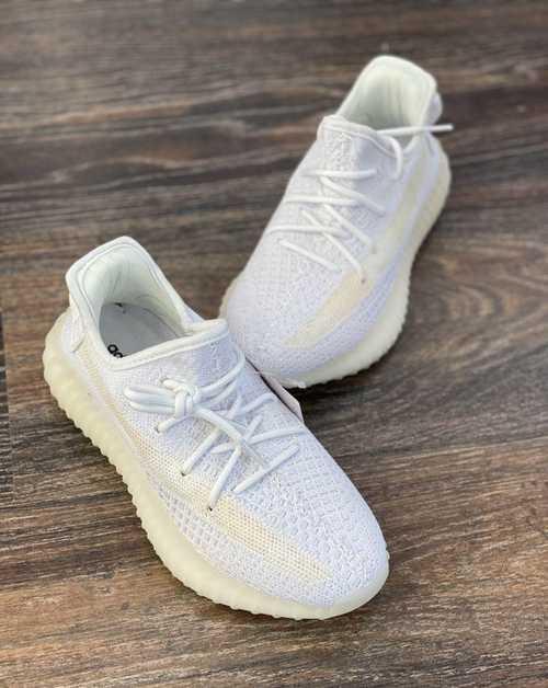 Кроссовки Adidas Yezzy 350 Белые