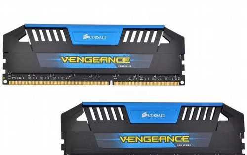 Озу Corsair DDR3, 1600MHz, 16GB (2x8Gb)