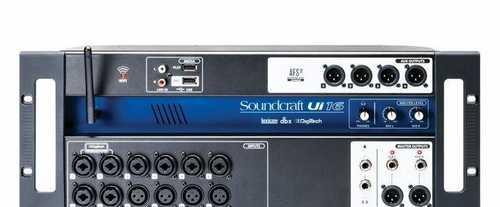 Soundcraft Ui16 беспроводной цифровой микшер