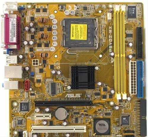 Asus P5VD2-MX LGA775 VIA P4M890 microatx 2DDR2