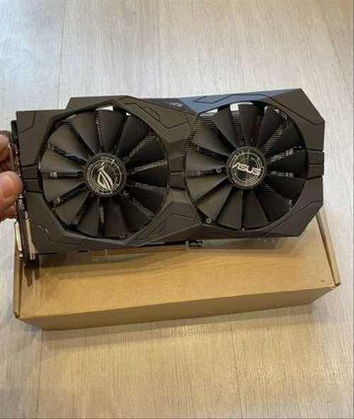 Видеокарта rx470 8gb asus strix gaming