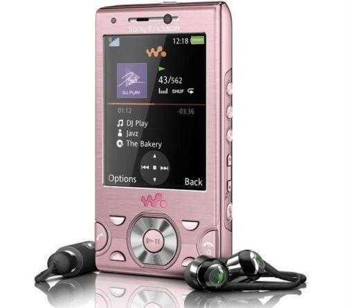 Sony Ericsson W995 оригинал слайдер розовое золот