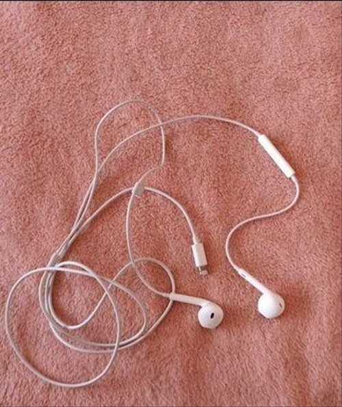 Наушники earpods разьем Lightning