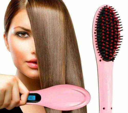 Как пользоваться расческой для выпрямления волос fast hair straightener
