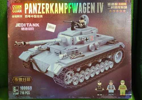 Лего/Брикс/аналог Танк panzerkampfwager-4