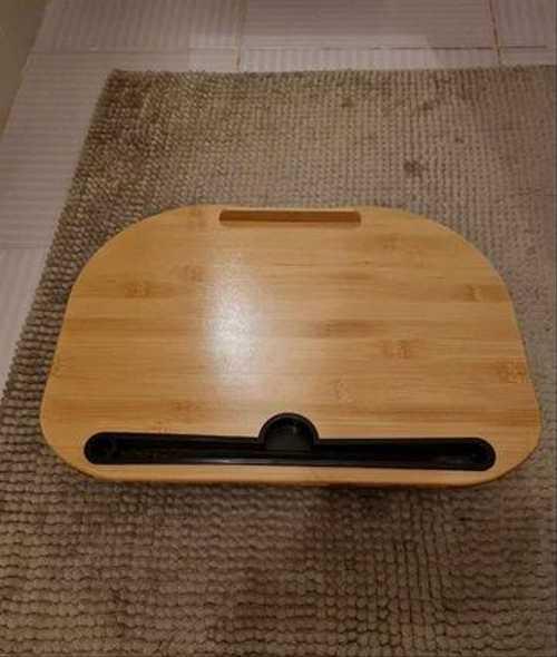 Столик подставка для ноутбука из бамбука