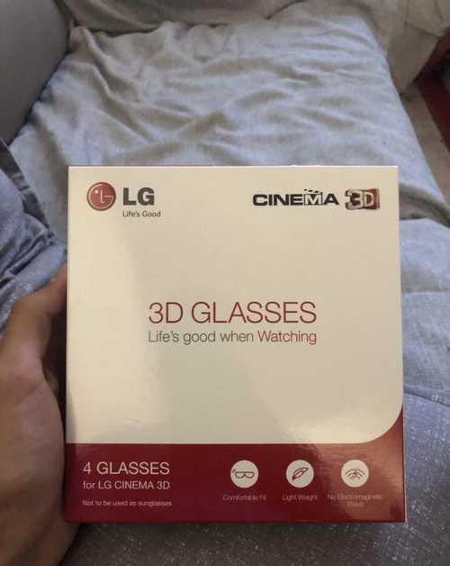 Новые 3D очки