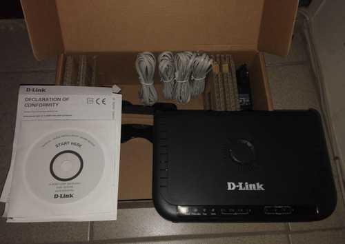 D-link DVG-5004S VoIP шлюз новый