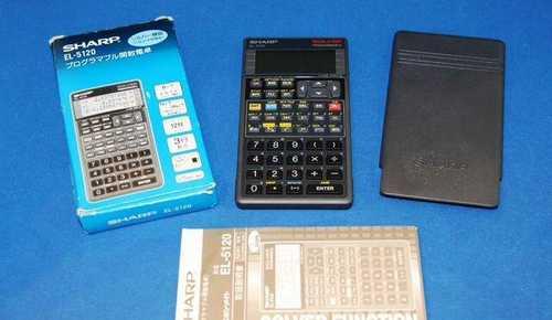 Научные калькуляторы Sharp EL-509F EL-5120 Япония