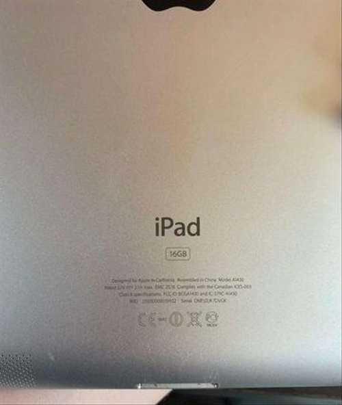 Планшет Apple iPad 3 Wi-Fi 4G 16 Гб Белый