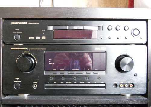 Ресивер Marantz SR5200 + DVD-плеер Marantz DV4400