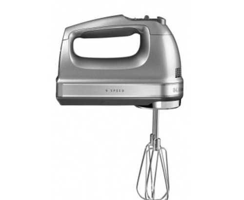 Новый ручной миксер KitchenAid (серебристый)