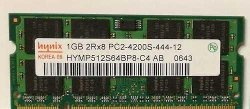 Оперативная память hynix hymp512S64BP8-C4 1GB DDR2