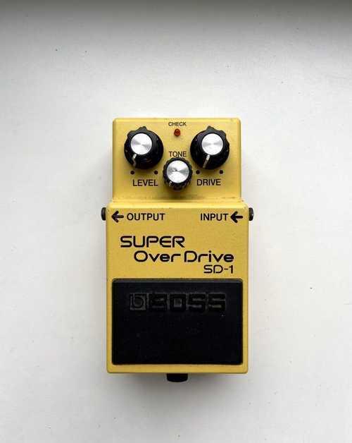 Boss Super Overdrive SD-1 педаль эффектов