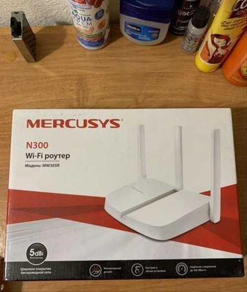 WiFi роутер mercusys n300 mw305r