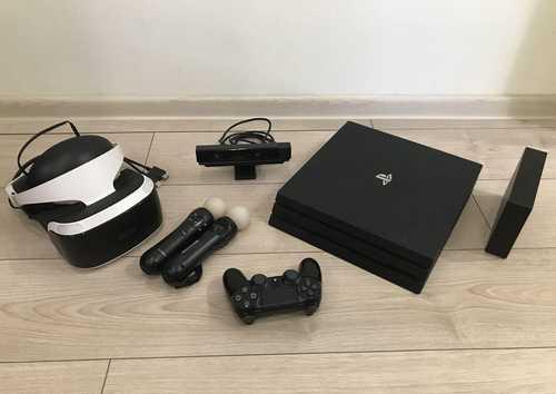PlayStation 4 PRO + VR + Move + Camera + HDD 2TB