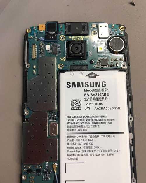 Материнская плата SAMSUNG A3 2016 SM-310F