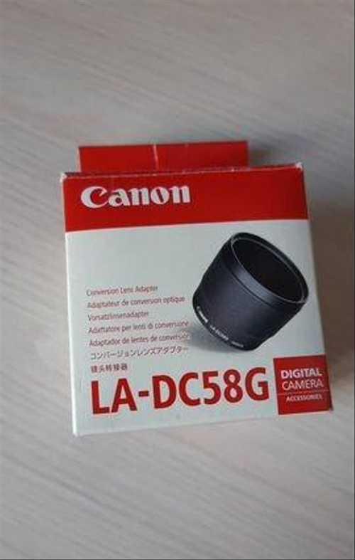 Canon LA-DC58G (Адаптер для светофильтров)