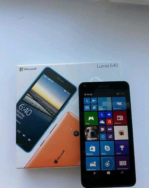 Продам телефон. Microsoft lumia 640