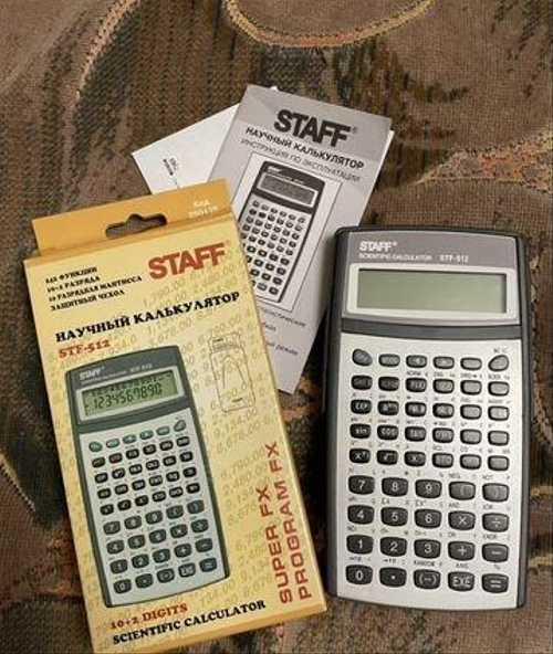 Научный Калькулятор Staff Stf-512