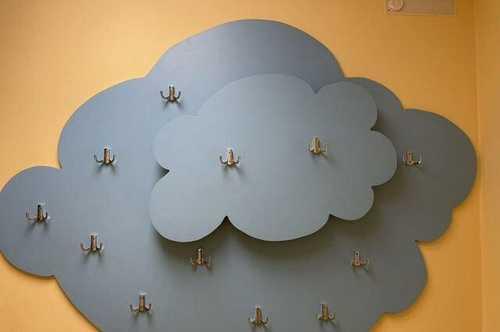 Вешалка для детского центра в виде облака