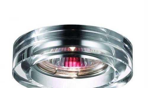 369477 Встраиваемый точечный светильник Novotech Glass