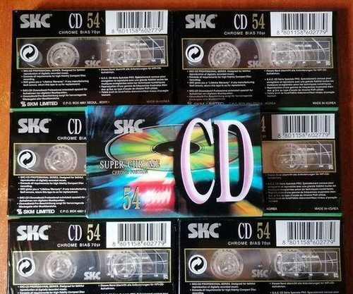 Аудиокассета - SKC CD 54 Super Chrome