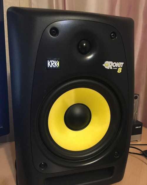 Студийные мониторы KRK RP8G2 + сабвуфер KRK 12S