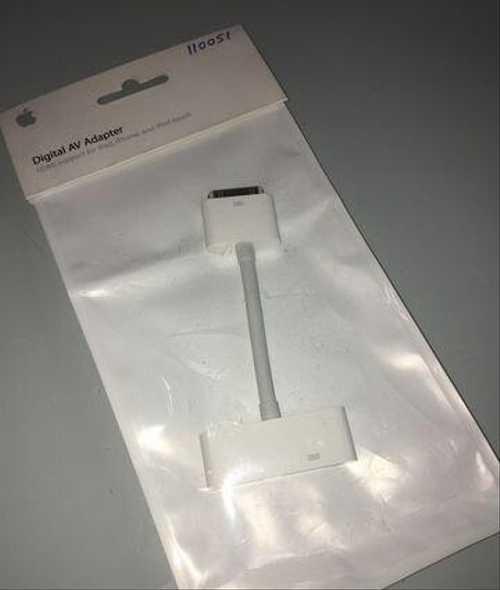 Кабель Apple Digital AV Adapter (30-pin to hdmi)