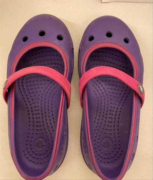 Crocs туфли для девочки
