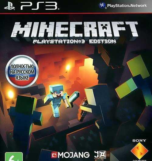 PS 3 Minecraft лицензионный диск