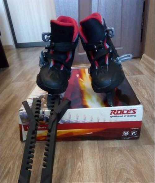 Детские коньки roces раздвижные30-35