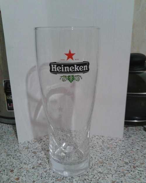 Пивной фирменный бокал Heineken 0,5 л