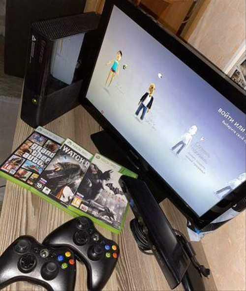 Xbox 360Е+Kinect