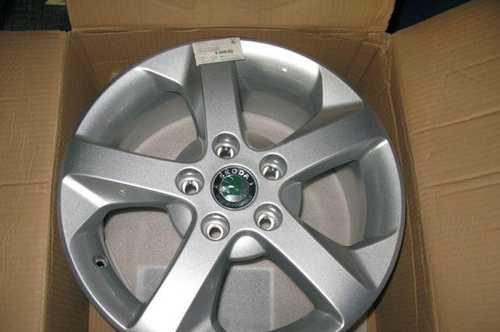 VAG 1Z0071494 aluminium rim Škoda genuine OEM part