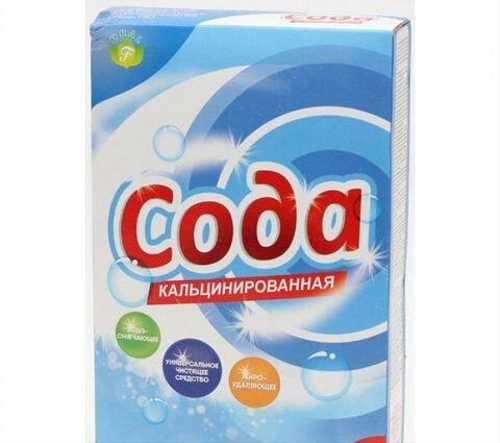 Сода кальцинированная 800 грамм Флора Урал