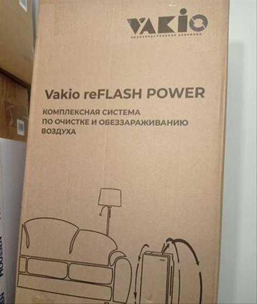 Очиститель воздуха Vakio ReFlash power витринный