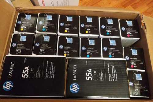 Hp 131A комплекты картриджей