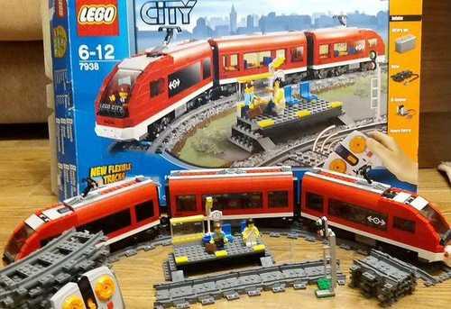 Lego City, поезд+станция