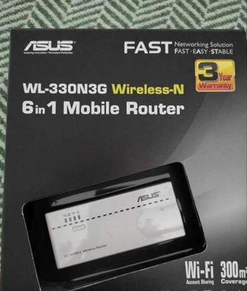 Wifi роутер Asus WL-330n3g