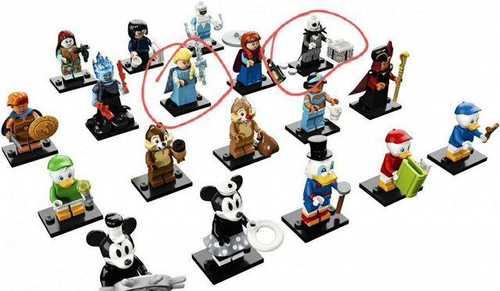 Lego 71024 Минифигурки Disney 2