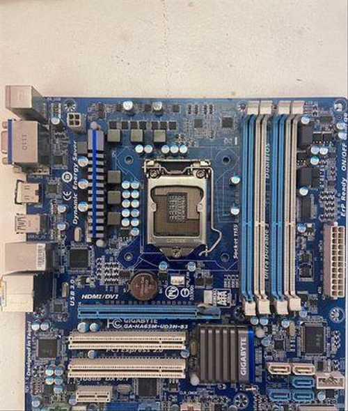 Материнская плата gigabyte GA-HA65M-UD3H-B3 LGA115